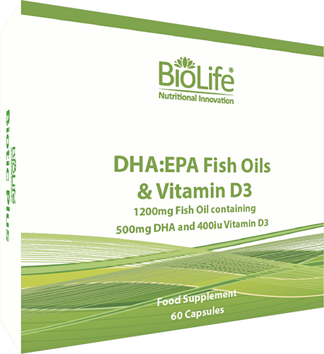 BioLife Fish Oils DHA:EPA 60 capsules – Lifestyle Natural Health