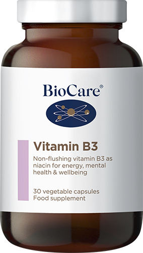 BioCare Vitamin B3 (Niacin) 30 capsules – Lifestyle Natural Health